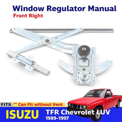 Window Regulator Manual w/o Vent Fits Isuzu TFR Holden Rodeo 1989-97 ...