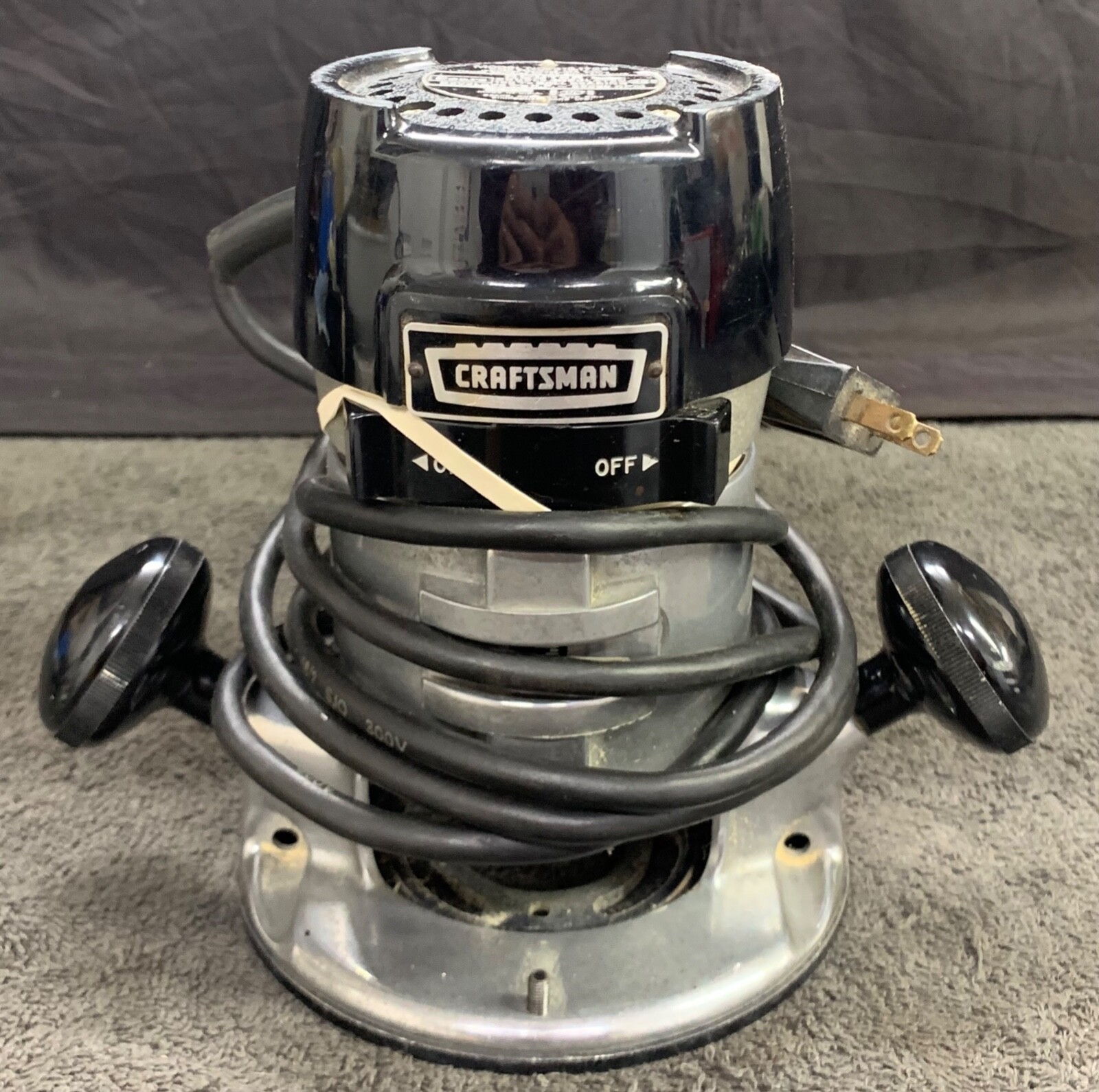 Vintage SEARS CRAFTSMAN Router Model 315.17360 Double Insulated *Works ...