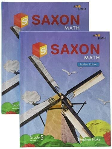 Saxon Math Ser.: Saxon Math : Hake Student Edition Set Grade 5 2018 by ...