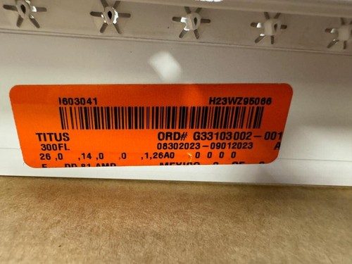 TITUS 300FL Aluminum Double Deflection Supply Grille 26" X 14" New In ...