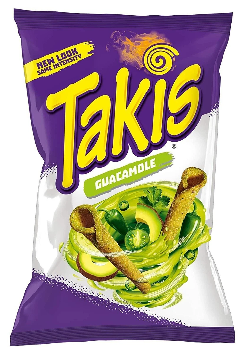 Barcel Takis Fuego Oz Hot Chili Pepper Lime Flavored Rolled, 41% OFF