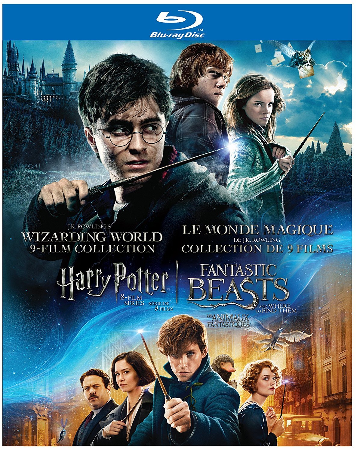 Wizarding World: 9-Film Collection (Blu-ray, 9-Disc, FRENCH INCL ...
