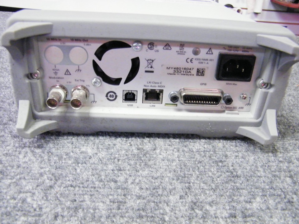 Keysight Agilent 33210A 10Mhz 14bit Precision Function Waveform Signal ...