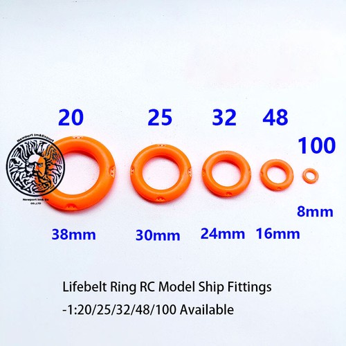Life Ring Lifebuoy RC Model Ship Fittings -Multi-size Available | eBay