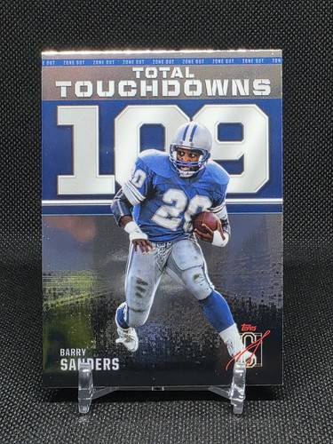 Barry Sanders 2025 Topps Signature Class Chrome Total Touchdowns #ZO-13 ...