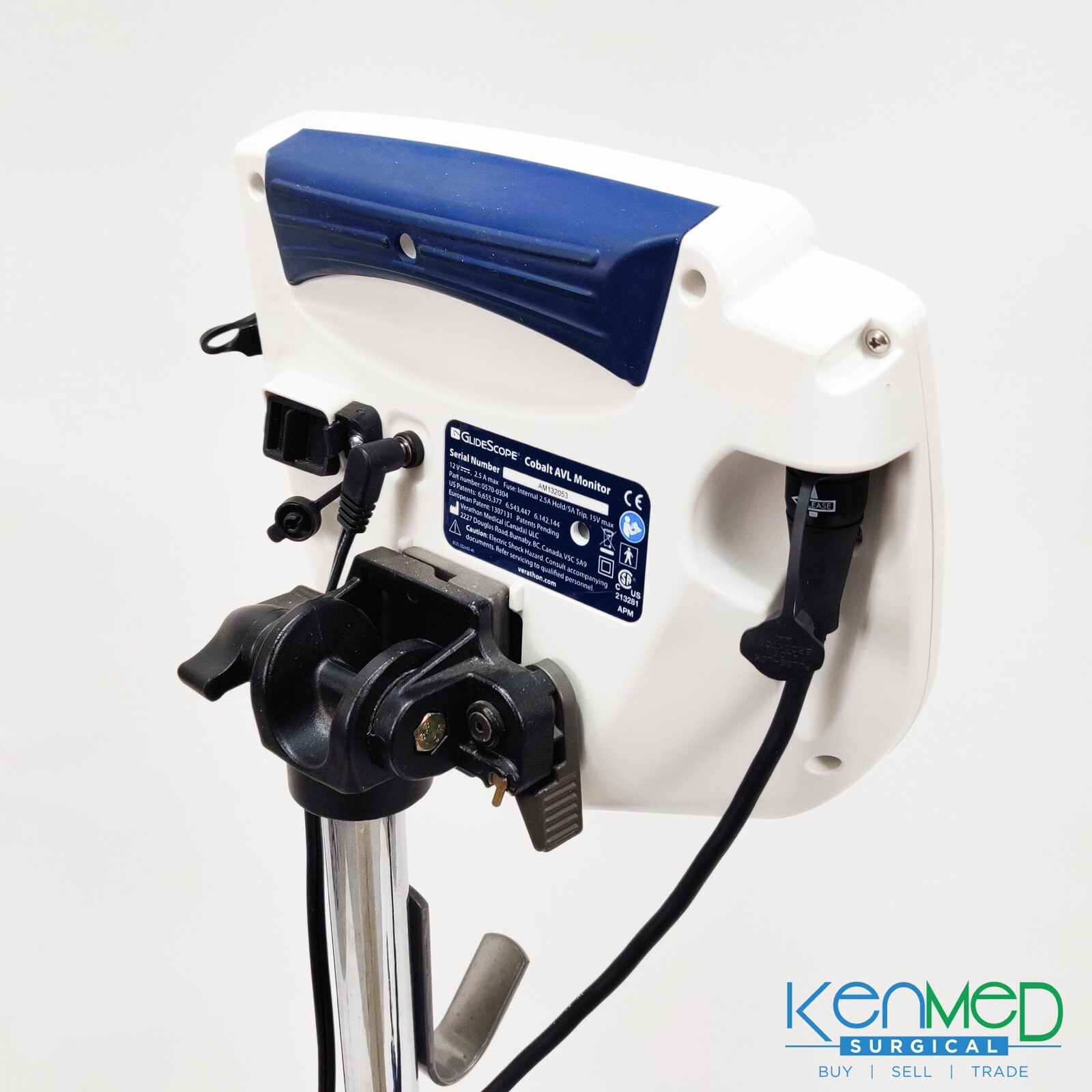 Verathon Glidescope AVL Video Laryngoscope System w/ Baton 0570-0307 ...