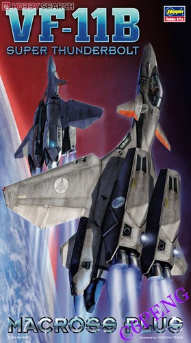 Hasegawa 65723 1/72 Scale VF-11B Super Thunderbolt `Macross PLUS` Model ...
