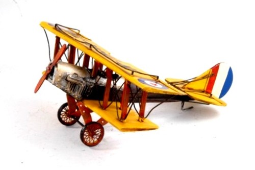 Jayland Curtiss Jn-7H Jenny Barnstormer Biplane Metal Model Aircraft ...