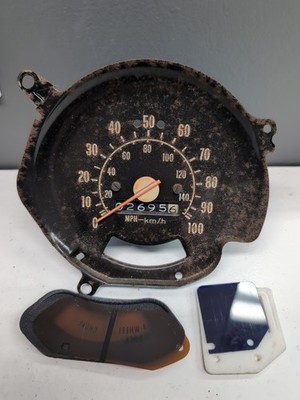 73-87 Chevy GMC Truck Instrument Cluster Speedometer - 100 mph 73-75 ...