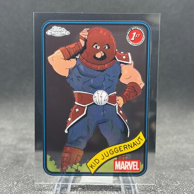 2025 Topps Chrome Marvel Kid Juggernaut 1st Appearance #60 | eBay