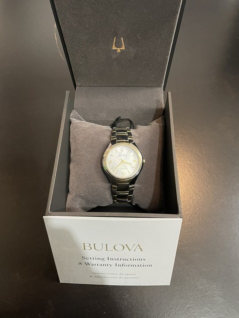 Bulova Classic Women's White Watch - 98L297 for sale online | eBay