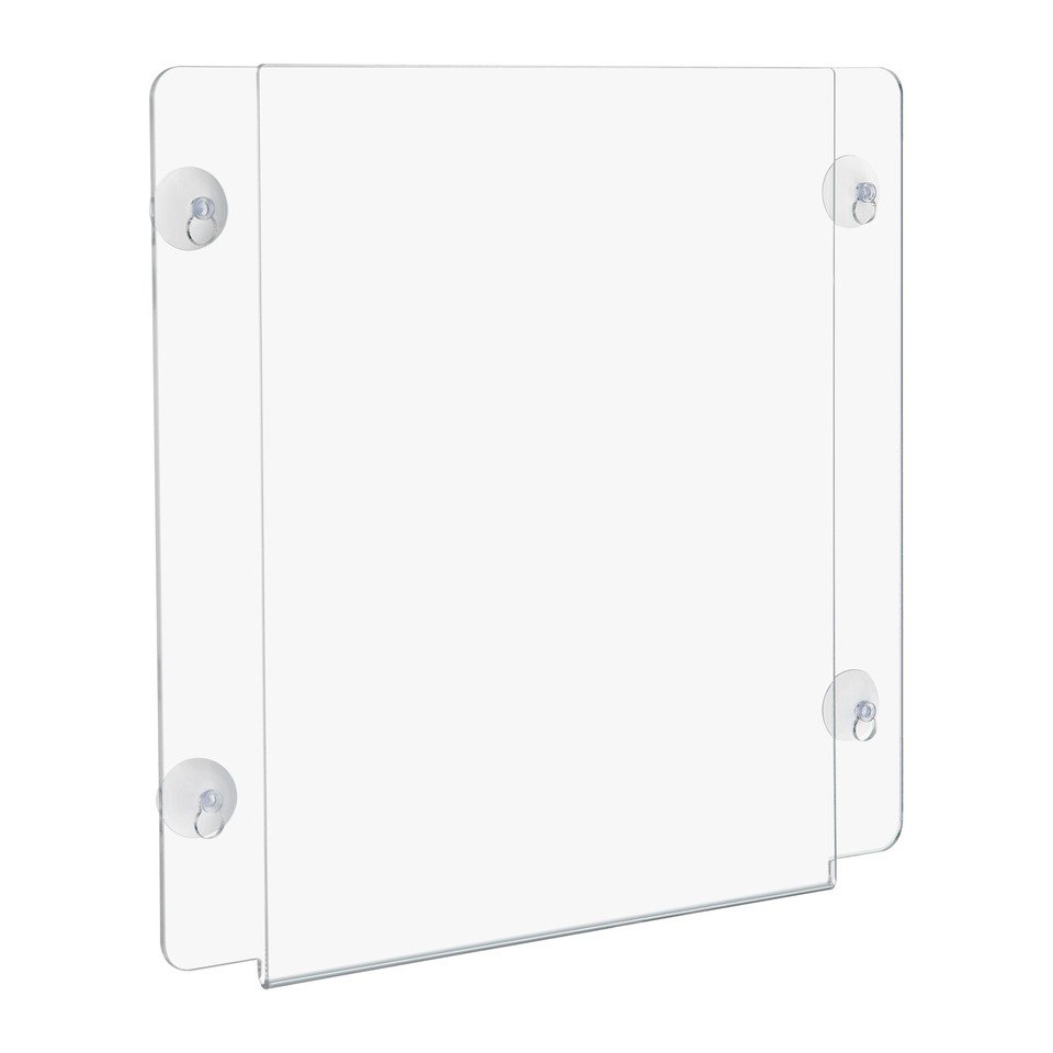 12 Pack Modern Acrylic Sign Holders - Sign Display / 8.5 x 11 inch Wall ...