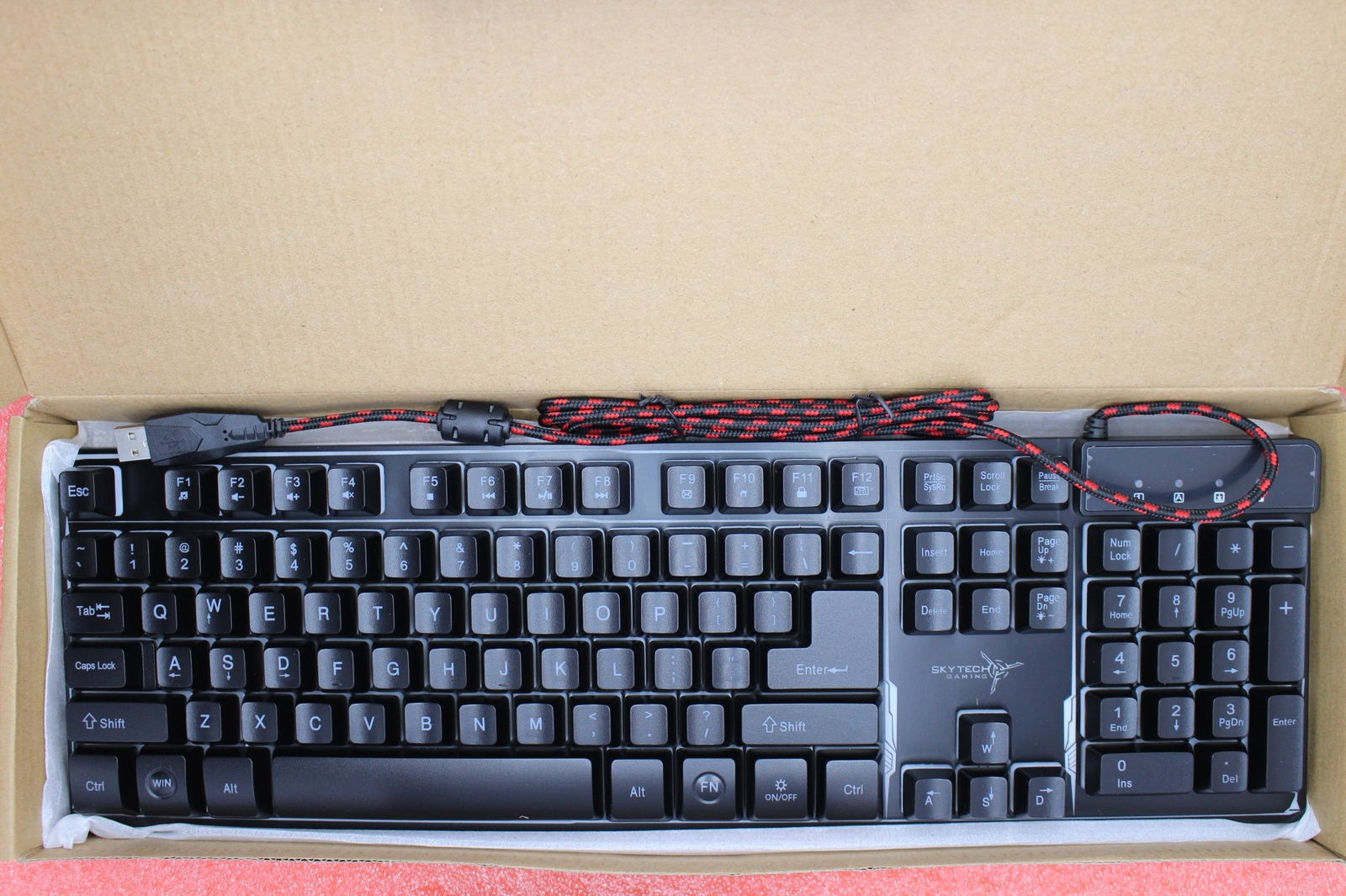 SkyTech Gaming K-1000 Keyboard and M-1000 Mouse Bundle for sale online ...