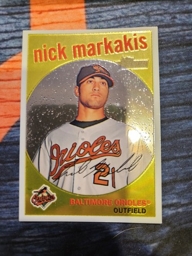 2008 Topps Heritage Chrome /1959 Nick Markakis #C86 | eBay