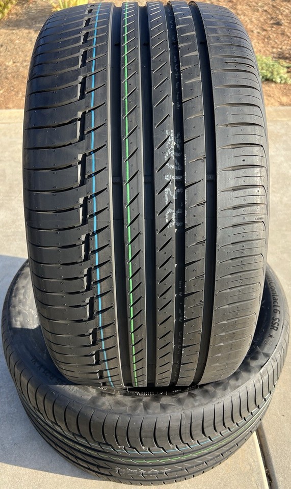 TWO NEW 315/35R21 Continental PremiumContact 6 SSR RSC Run Flat BMW X5 ...