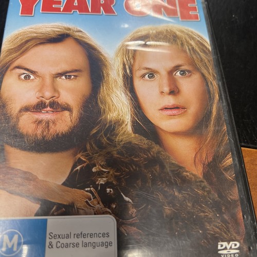 Year One (DVD 2009) Jack Black Michael Cera Region 4 Comedy (b25/11 ...
