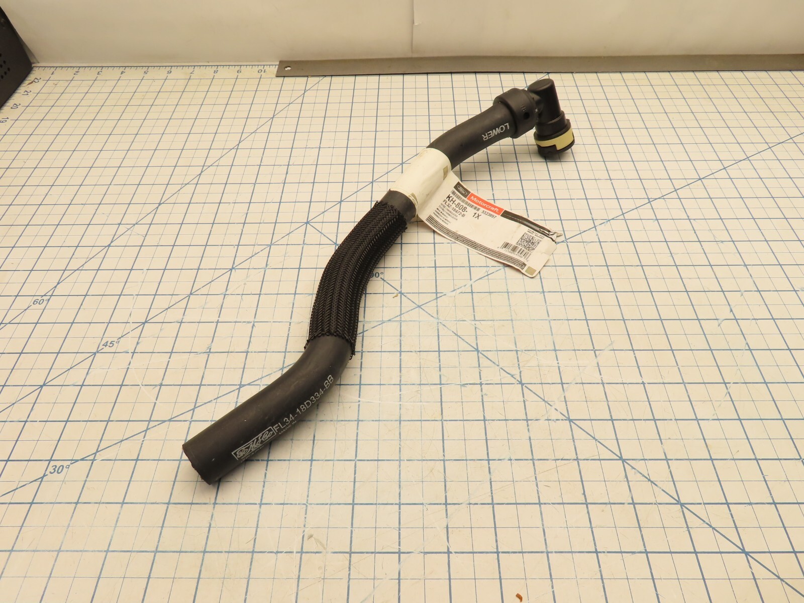 Ford FL3Z-18472-B Heater Hose Lower KH-808 OEM | eBay