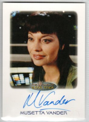 THE WOMEN OF STAR TREK 2010 MUSETTA VANDER AS DERRAN TAHL VOYAGER ...