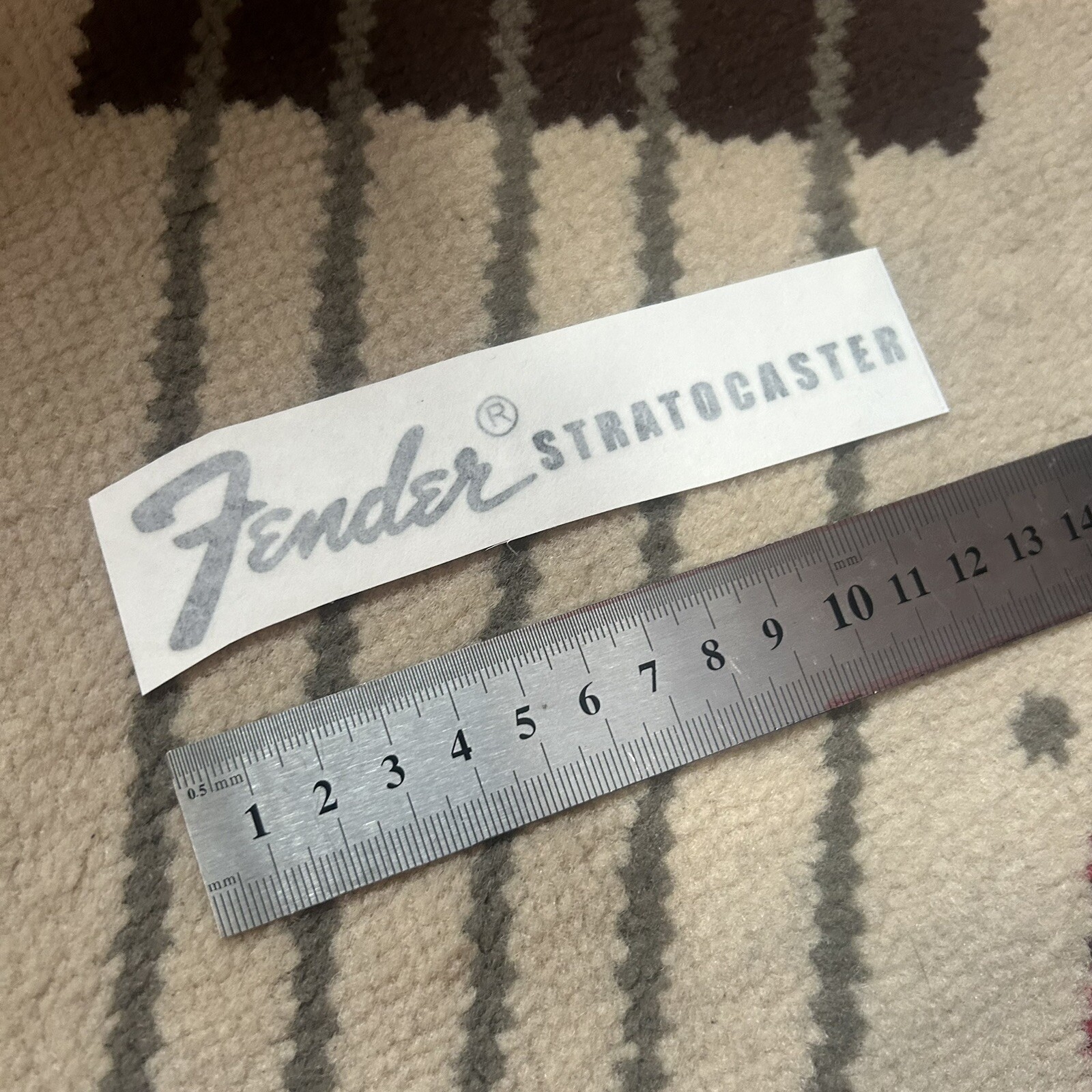 Fender Stratocaster headstock decal | eBay UK