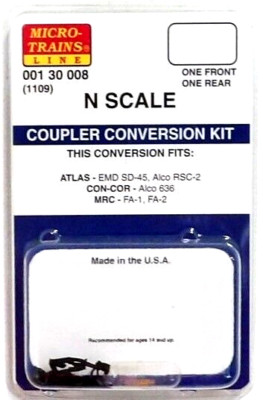 N Scale Micro Trains 130008 Atlas Locomotive Coupler Conversion Kit | eBay