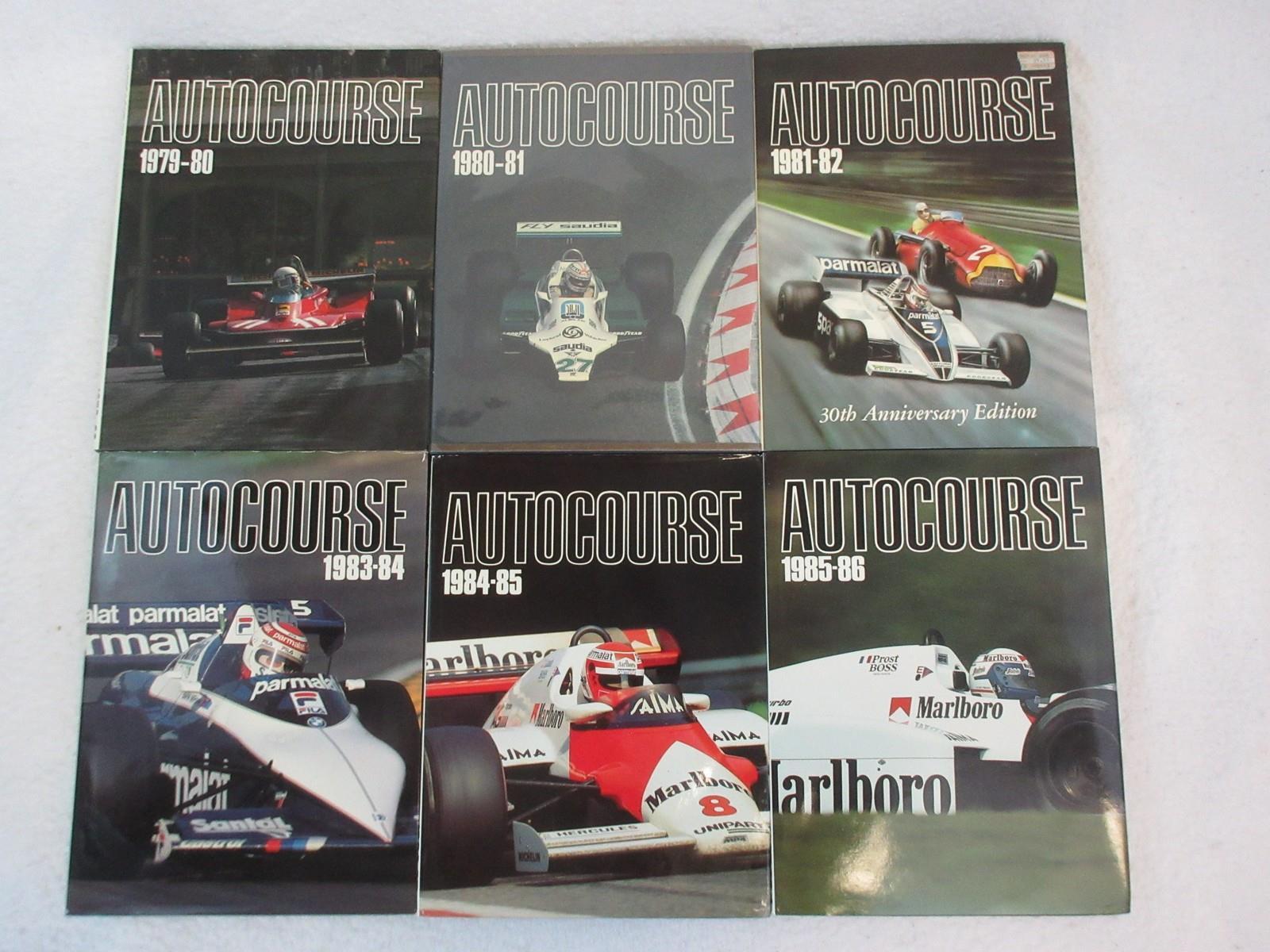 Lot of 12 AUTOCOURSE 1979-80 to 1994-95 Hazelton Publishing | eBay