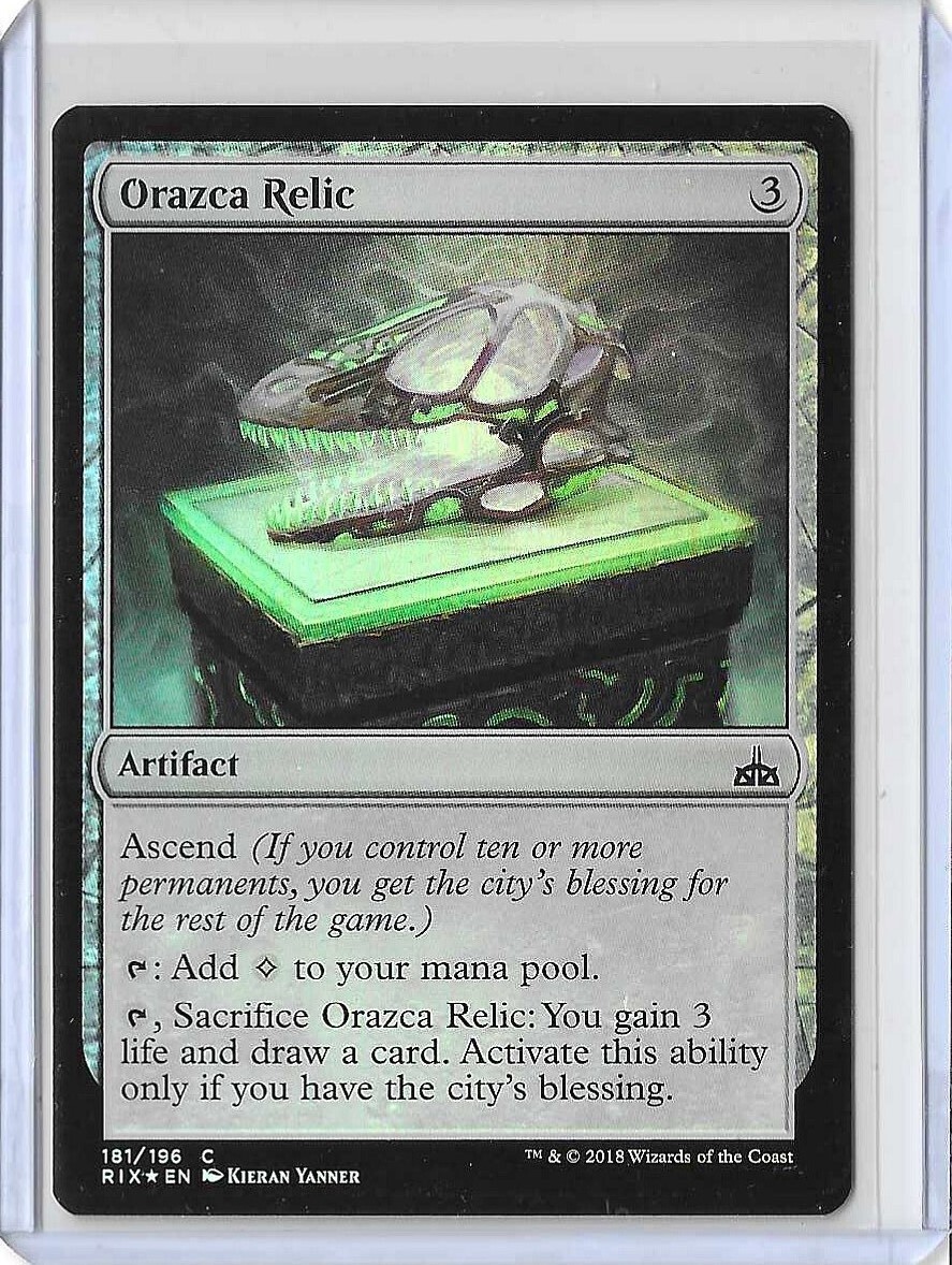 Orazca Relic Rivals of Ixalan Foil for sale online | eBay