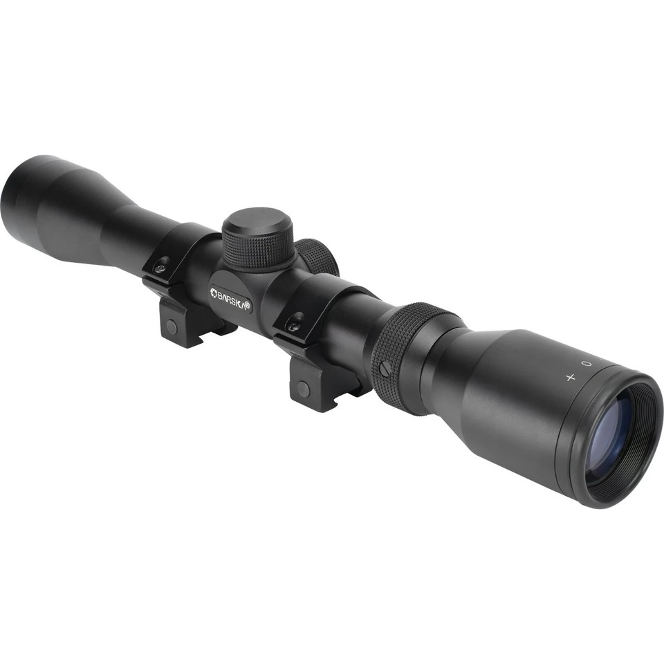 Barska AC13087 Plinker-22 Riflescope 3-9x32 30/30 Reticle with Rings ...
