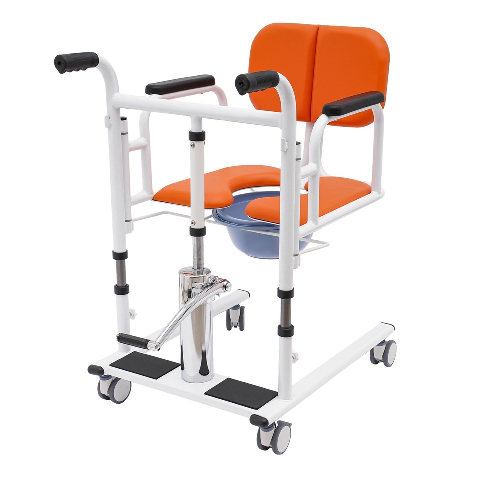 Hydraulic Patient Lift Transfer Chair for Home, 330.7 Lbs Transfer ...