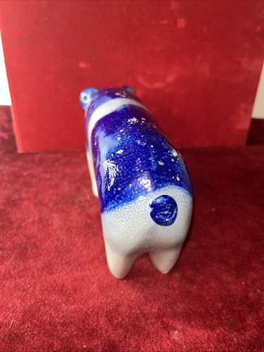 David Eldreth Salt Glazed Ceramic Pig c. 1991 Signed 8 3/4” Length | eBay