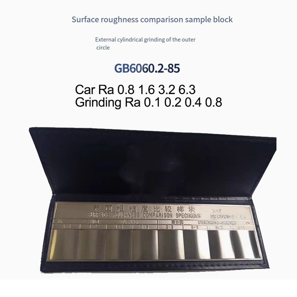 Roughness Comparison Sample Quality Control Samples Grinding Process ...
