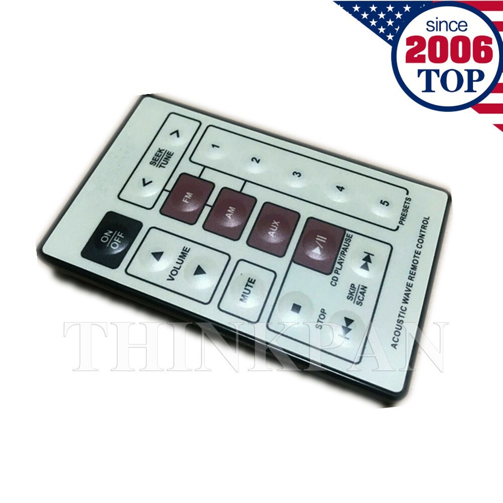 New Remote Control Fit for Bose CD-3000 Music Acoustic Wave Remote ...
