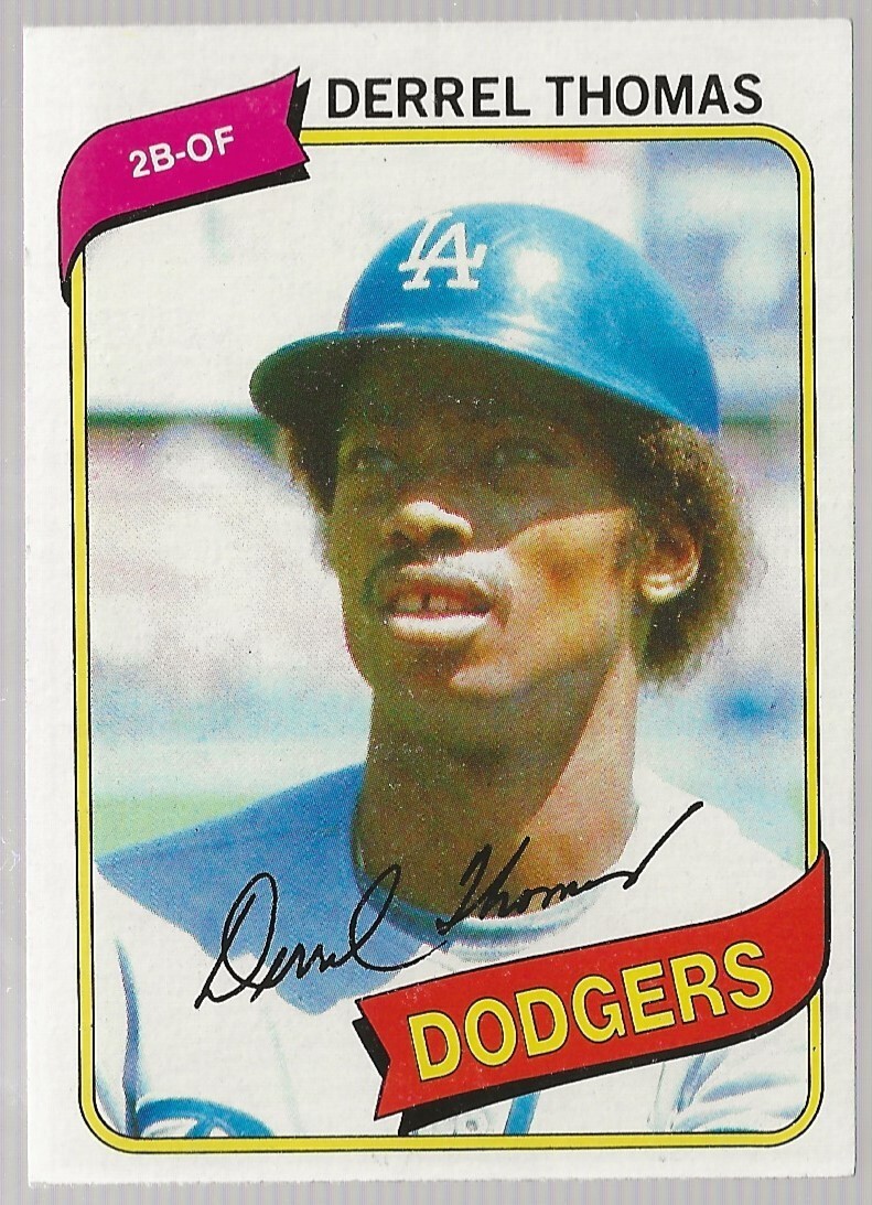 1980 Topps #23 Derrel Thomas | eBay