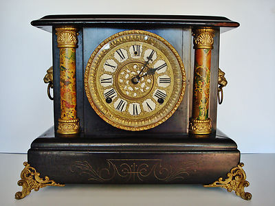 1890's Wm. Gilbert - 8 Day MANTLE CLOCK - Running ACCURATELY - Exc ...