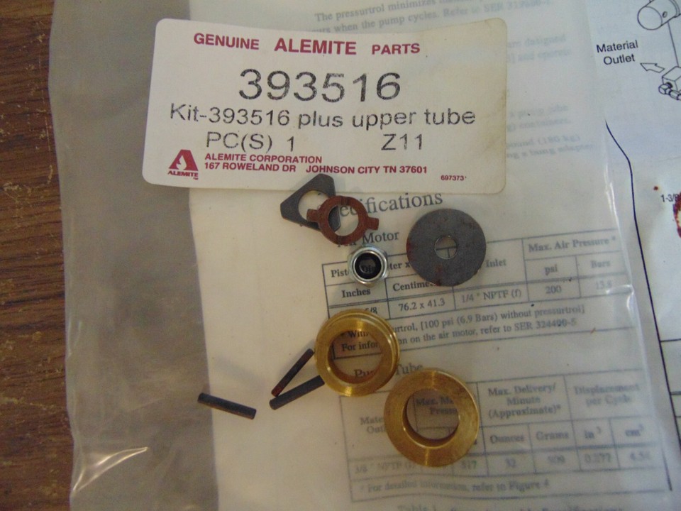 Alemite 393516 Plus upper Tube | eBay
