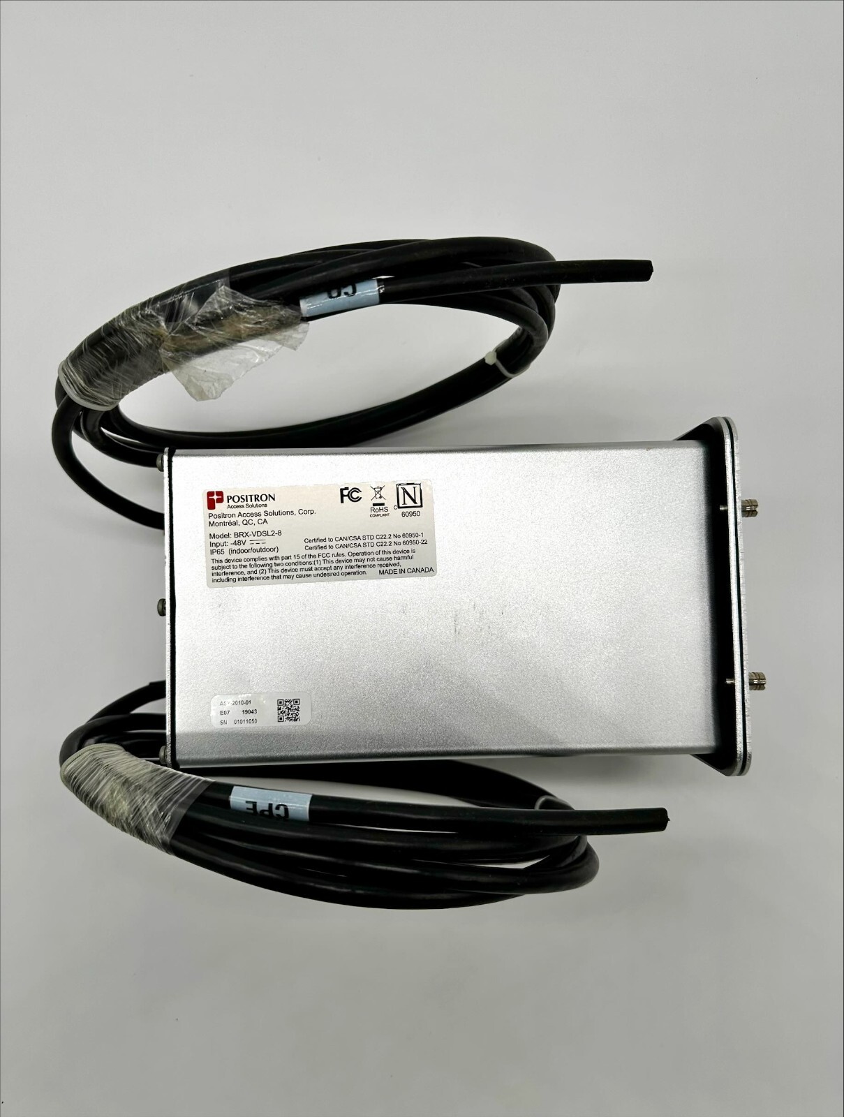 BRX-VDSL2-8 -- POSITRON -- 4x BRX-XLR-M PLUG-IN CARDS | eBay