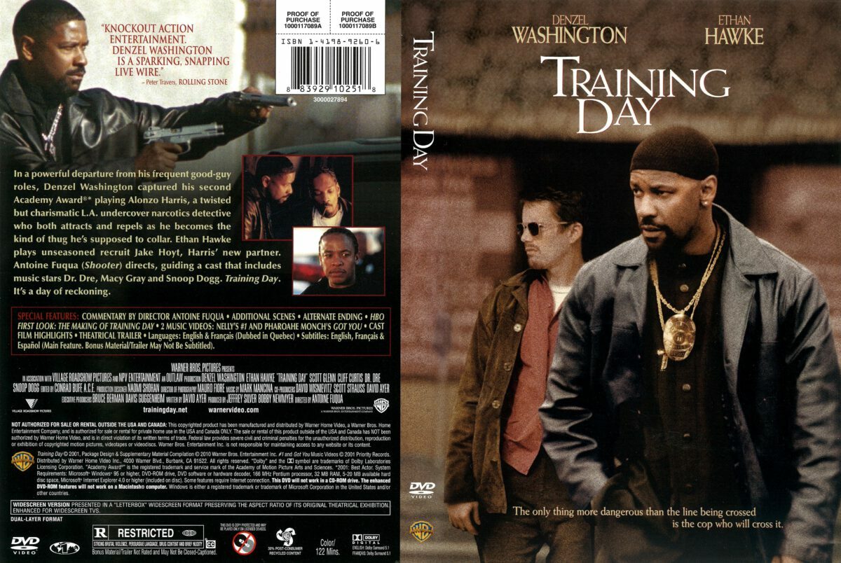 Training Day Dvd Cover