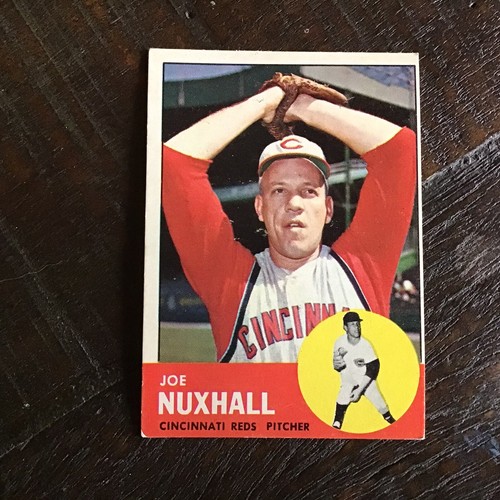 1963 Topps - #194 Joe Nuxhall VG | eBay