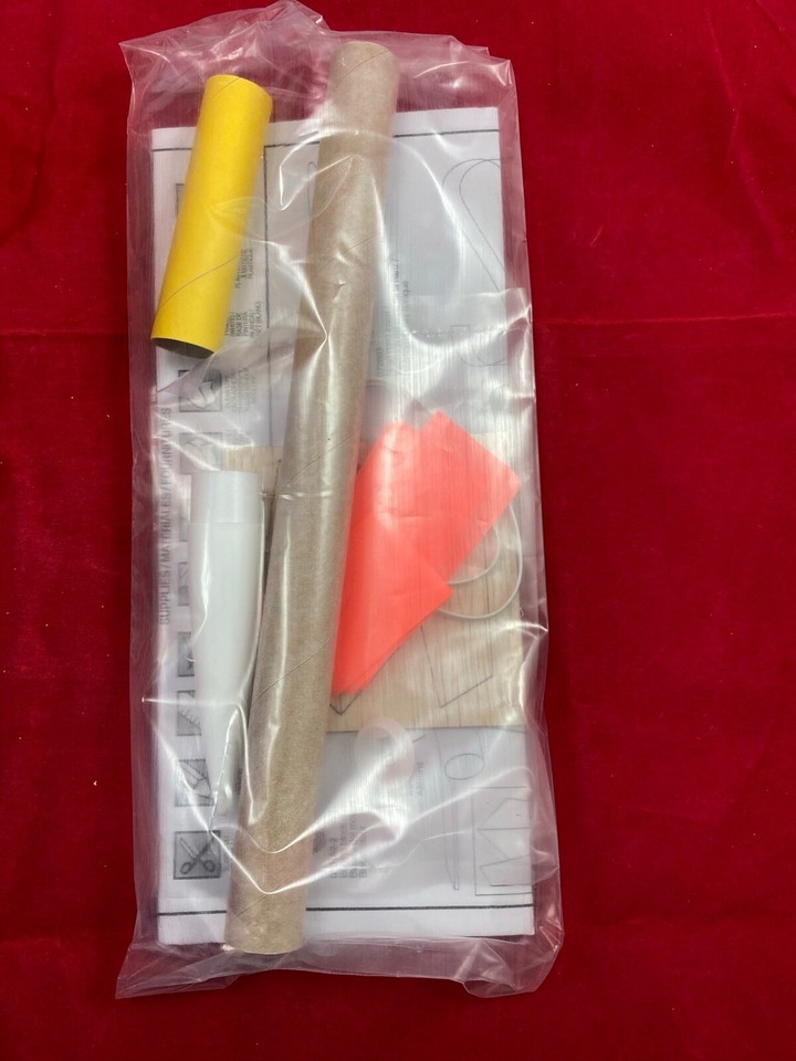 ESTES WIZARD Flying Model Rocket Kit 1292 Single Bulk Pack Kit New ...