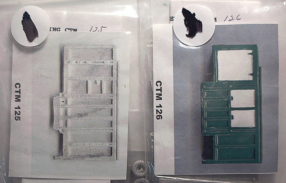 8X CIRCUS TRAIN MINIATURES CTM 121-28 LTD ED DIECAST METAL WAGON KITS ...