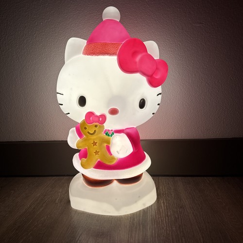 NEW Hello Kitty Christmas Blow Mold Plug In 22” Holiday Trending Pink ...