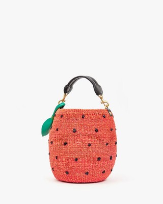 Clare V. Women's Pot De Miel in Fraise Strawberry RARE and FANTASTIC | eBay