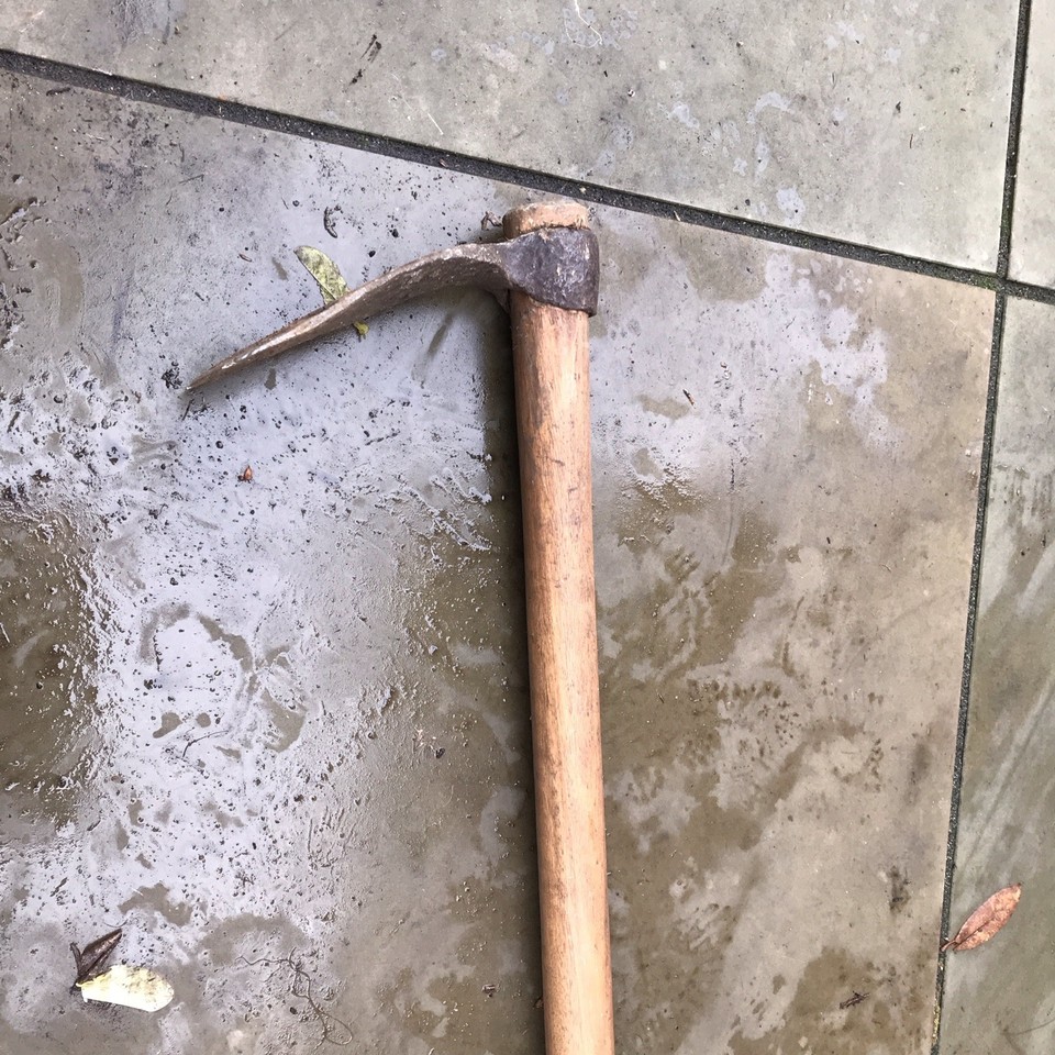 Vintage Antique farm garden Hedge hoe digging mattock tool | eBay UK