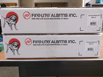 Fire-Lite #MS-4, Fire Alarm Control Panel, Conventional, 4 Zone, No ...