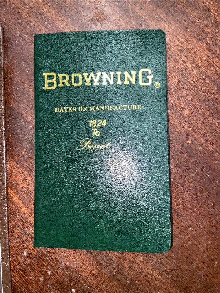 2 George Madis Books. The Winchester ERA, Browning Dates Of Manufacture ...