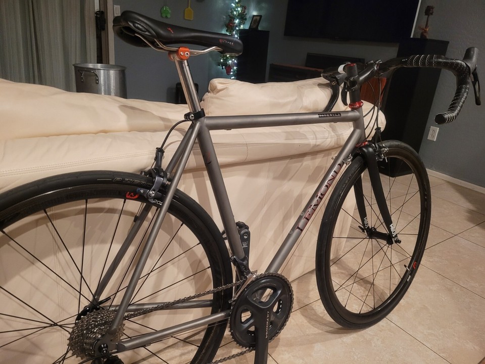 Lemond Titanium 2x11 Ultegra,zipp,chris King,blacksheep,Columbus,Built ...