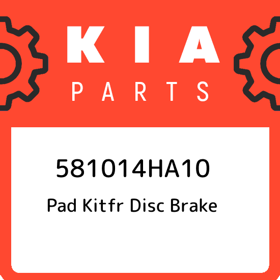 581014HA10 Genuine Hyundai / KIA PAD KIT-FR DISC BRAKE for sale online ...