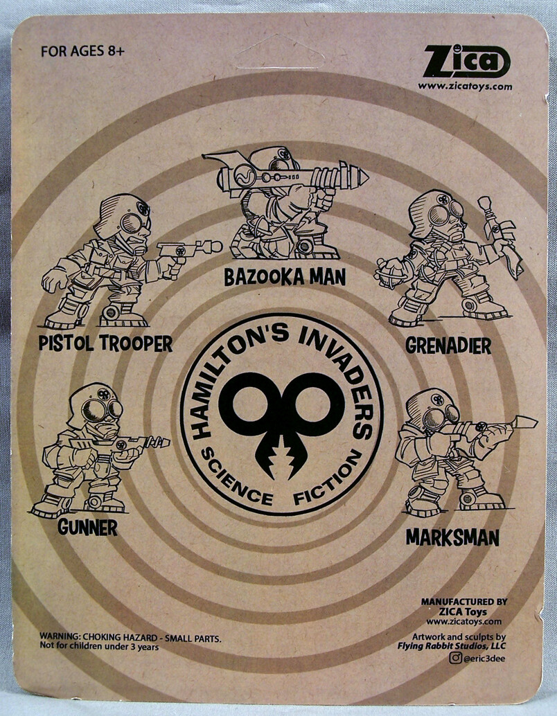Hamilton's Invaders Mini Figures (Blue Launch Edition) | eBay