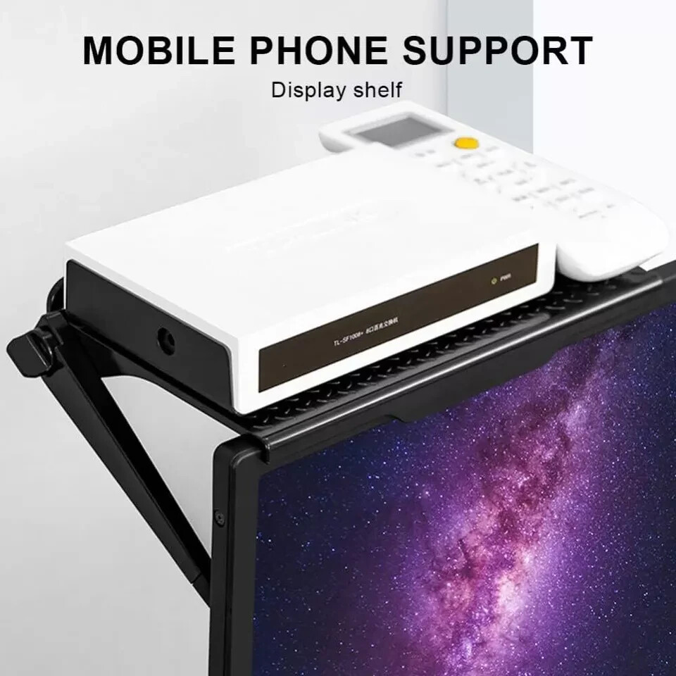 2 Park TV Top Shelf apple tv mount Monitor Shelf Screen Storage Shelf ...