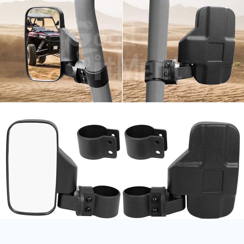 For Kawasaki Mule PRO FX FXT DX DXT PRO-MX UTV Side View Rear Mirrors 1 ...