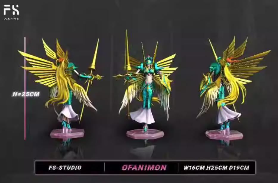 Digimon Ofanimon Resin Figure Model Painted Statue FH Studio Pre-order ...